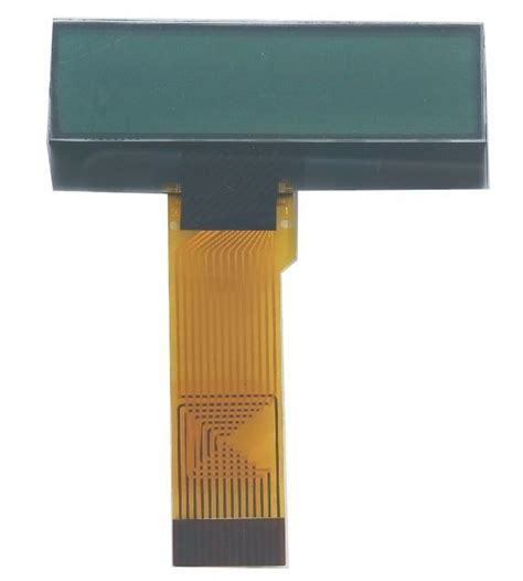 customized parallel fpc 1601 16x1 dot matrix character lcd cog products