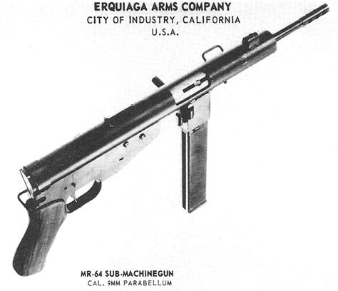 Erquiaga Mr 64 Submachine Gun 1964 R Forgottenweapons