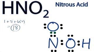 Draw The Structure Of Nitrous Acid Hno Rapidartdrawingaesthetic