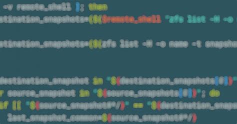 Very Useful Zfs Snapshotting Replicating And Backup Rotating Convenience Bash Script Simplifies