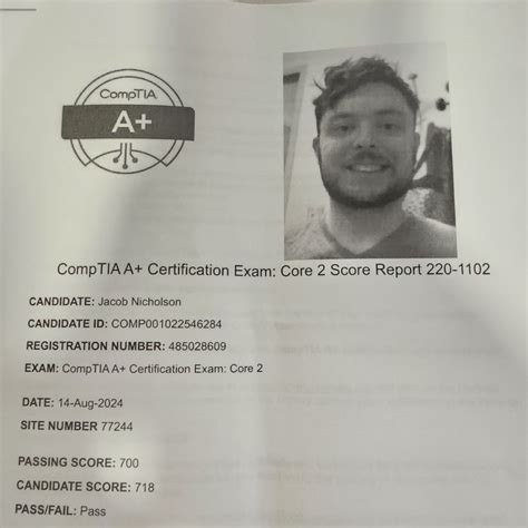 Jacob Nicholson On Linkedin Just Completed My 1102 Making Me Now Fully Certified In Comptia A