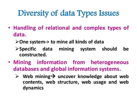 Major Issues In Data Mining