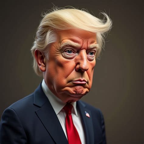 Donald Trump Caricature Stable Diffusion Online