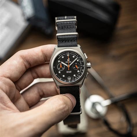 Boldr Venture Field Medic Chronograph Watch Field Medic I Watchgecko