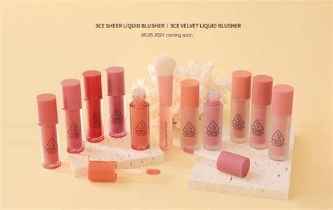 Má Hồng Dạng Kem 3ce Sheer Liquid Blusher Bonita Cosmetic Shop