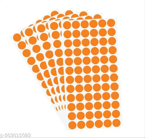 Dot Sticker 3000 Piece Mix Color 12mm 05 Inch Round Paper Dot