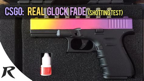 Real Csgo Glock Fade Shooting Test Youtube