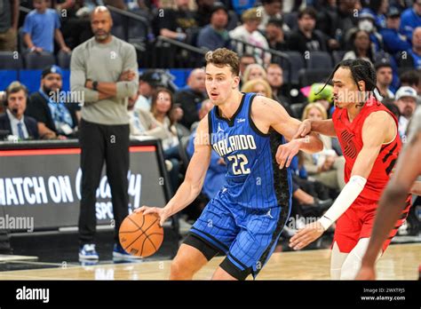 Orlando Florida Usa April 1 2024 Orlando Magic Forward Franz