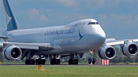 38 Heavy Early Russhour Landings B747 8f A330neo B777 Amsterdam