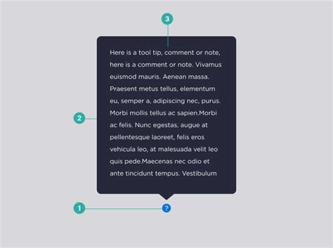 Tooltips Design System