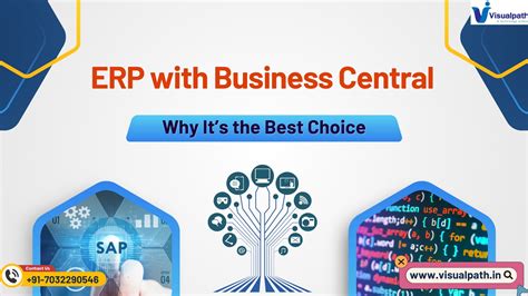 Erp With Business Central Why Its The Best Choice Visualpath