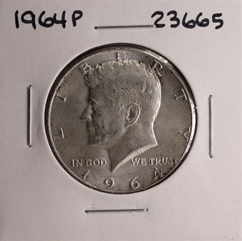 1964 P Kennedy Silver Half Dollar 23665 For Sale Buy Now Online