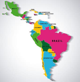 World Geography Central Latin America Unit Bundle By Transformation