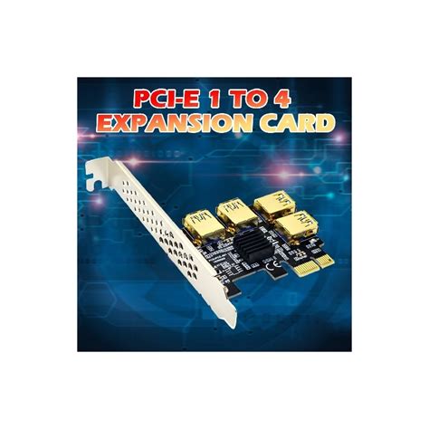 Pci E Pcie Adapter Pci Express 1x 16x Mining Riser Kártya 1 4 Usb 30