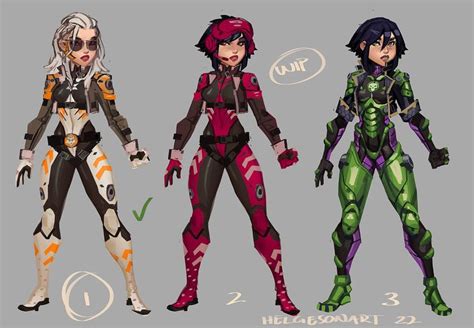 Artstation Mecha Pilot Pilots Art Character Design Inspiration