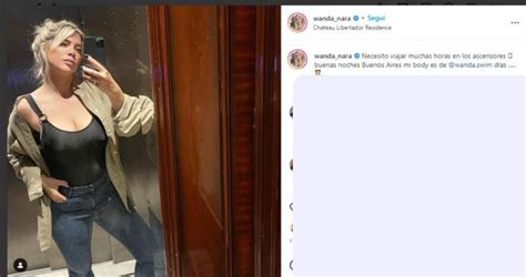 Wanda Nara Il Selfie Allo Specchio Un Esplosione Come Si Mostrata Solonotizie