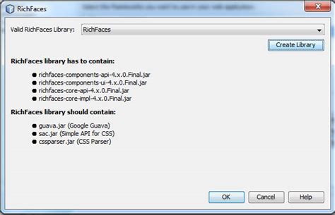 Jsf Library Richfaces Not Setup Properly Netbeans Ide Chillyfacts