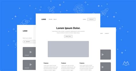 Content Library Wireframes