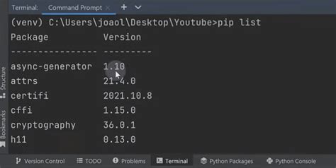 pip install no python como usar esse comando