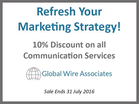 Refresh Your Marketing Strategy For The New Fiscal Year Global Wire Associates