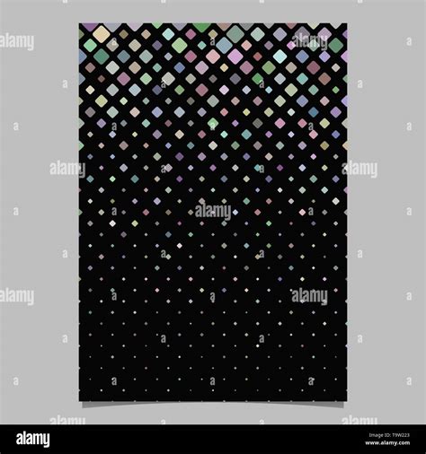 Abstract Diagonal Square Pattern Brochure Background Template Stock