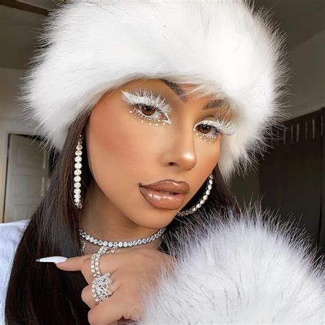 Snow Bunny 🐰 Creative Makeup Rave Makeup Winter Makeup