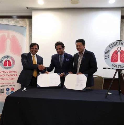 Mou Signing Astrazeneca Malaysia Sdn Bhd Lungcancer Hcp