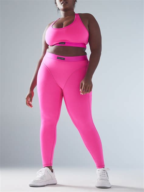 Lineup High Waist Pocket Legging In Pink Savage X Fenty
