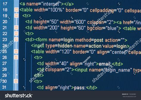 Computer Code Html Stock Photo Shutterstock