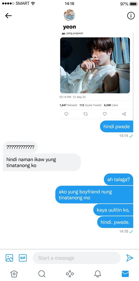 micah on Twitter: "a #heejake two tweet au in which napapagod na mambakod si heeseung sa jowa ...