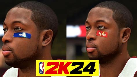 Nba 2k24 Dwyane Wade Cyberface Update 3 Versions