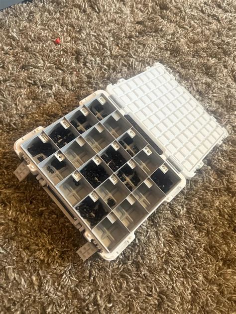 Gridfinity Halfinity Stackable Storage Box Remixed By Dalton Pearson Makerworld Download Free