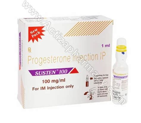 Natural Progesterone Injection Packaging Type Vial Packaging Size