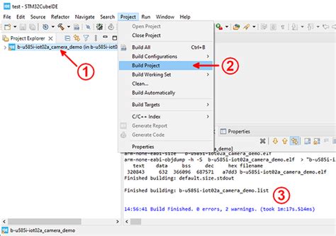 B U585i Iot02a Rgbd Imaging And Embedded Web Server Demo Development Boards Kits Programmers
