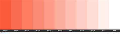 Tangerine Tea Colors Palette Colorswall