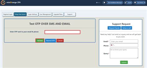 Setup Otp Over Sms And Email As 2 Factor Authentication For Joomla 2fa