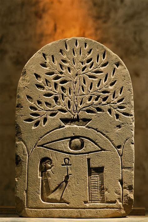 Sandstone Stela To The The God Osiris Photo By Virtual Artifacts