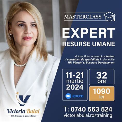 Vrei Să Devii Expert În Resurse Umane Sunt Victoria Bulai și Voi