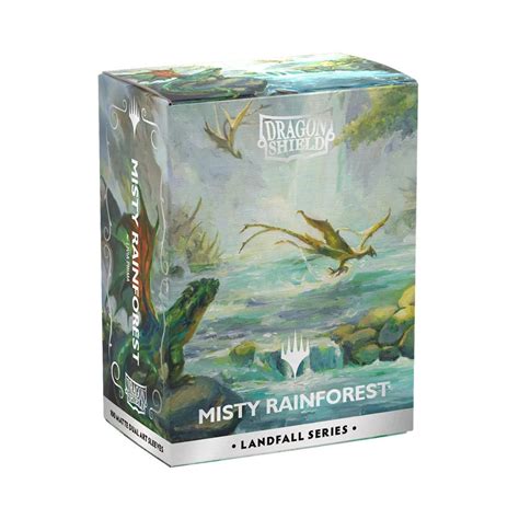 Preorder Dragon Shield Sleeves Matte Dual Art Mtg Landfall Series Mi