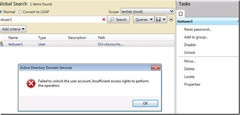 Active Directory Administrative Center Error Techyv