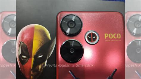 Únik Poco By Mohol Predstaviť F6 Deadpool Edition 26 Júla Xiaomiui Net