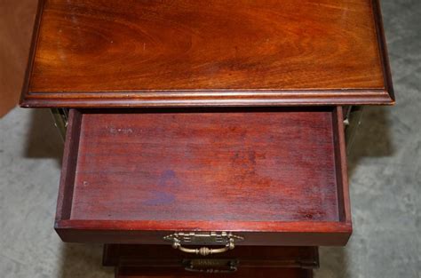 Regency Circa 1810 Gilt Bronze And Hardwood Sheet Music Stand Chest Of