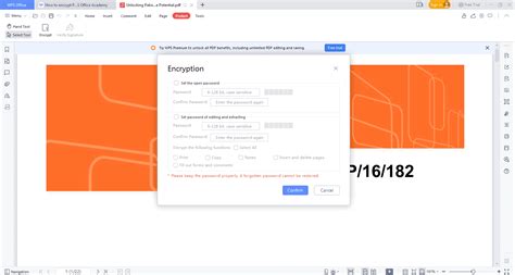 Guideline For How To Remove Permissions From Pdf