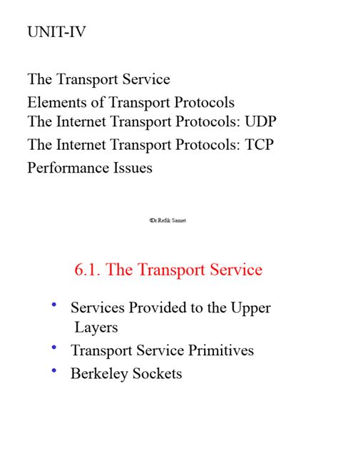 transport layer pdf network socket computer network