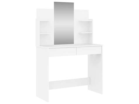 VIDAXL Toucador Espelho 96X39X142 Cm Cor Branco Worten Pt