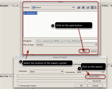 Importing Clone Detection Result