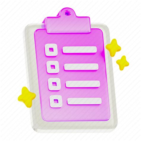 Clipboard Clipboard Icon D Clipboard Document Symbol Clipboard Checklist Notes Icon D