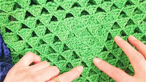 프라다 우븐로고탑5편 삼각형 잇는방법가방 따라뜨기 핸드메이드 가방뜨기 코바늘뜨기 네트백 명품가방 Youtube