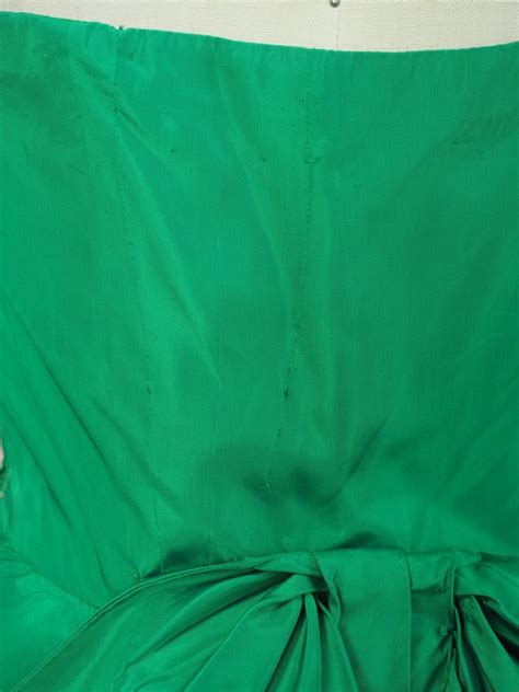 1950s Emma Domb Green Gown Gem