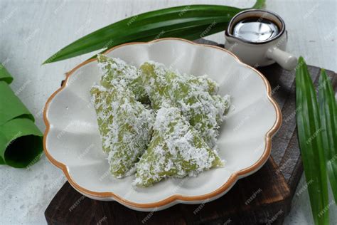 Premium Photo Kue Lupis Indonesian Traditional Snack Made From Sticky